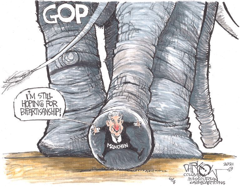 7 Scathingly Funny Cartoons About Democrats Joe Manchin Problem The Week