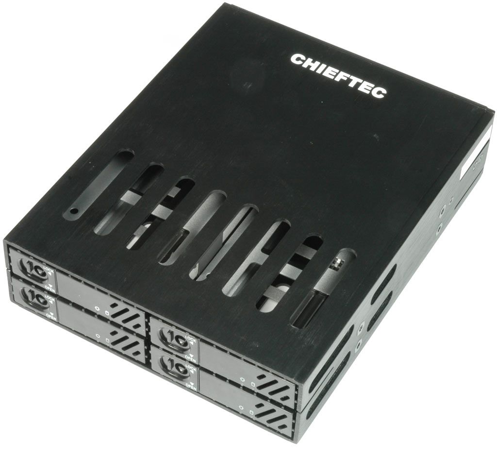 Chieftec 5.25” SATA/SATA Backplane For 2.5” Drives (SNT-1042-SS ...