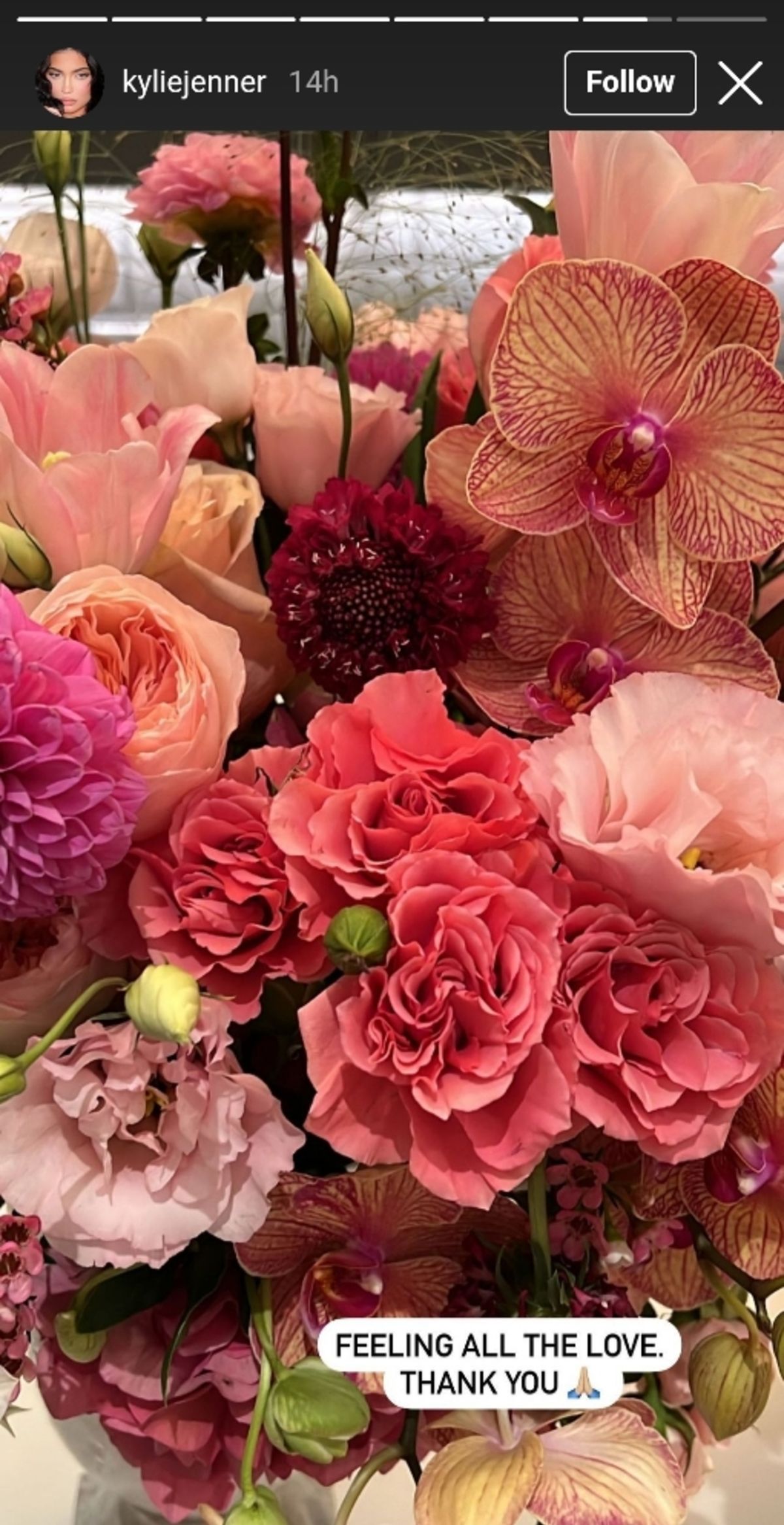 Most Of Us Are Lucky To Get One Flower Bouquet For Our Birthdays. Kylie ...