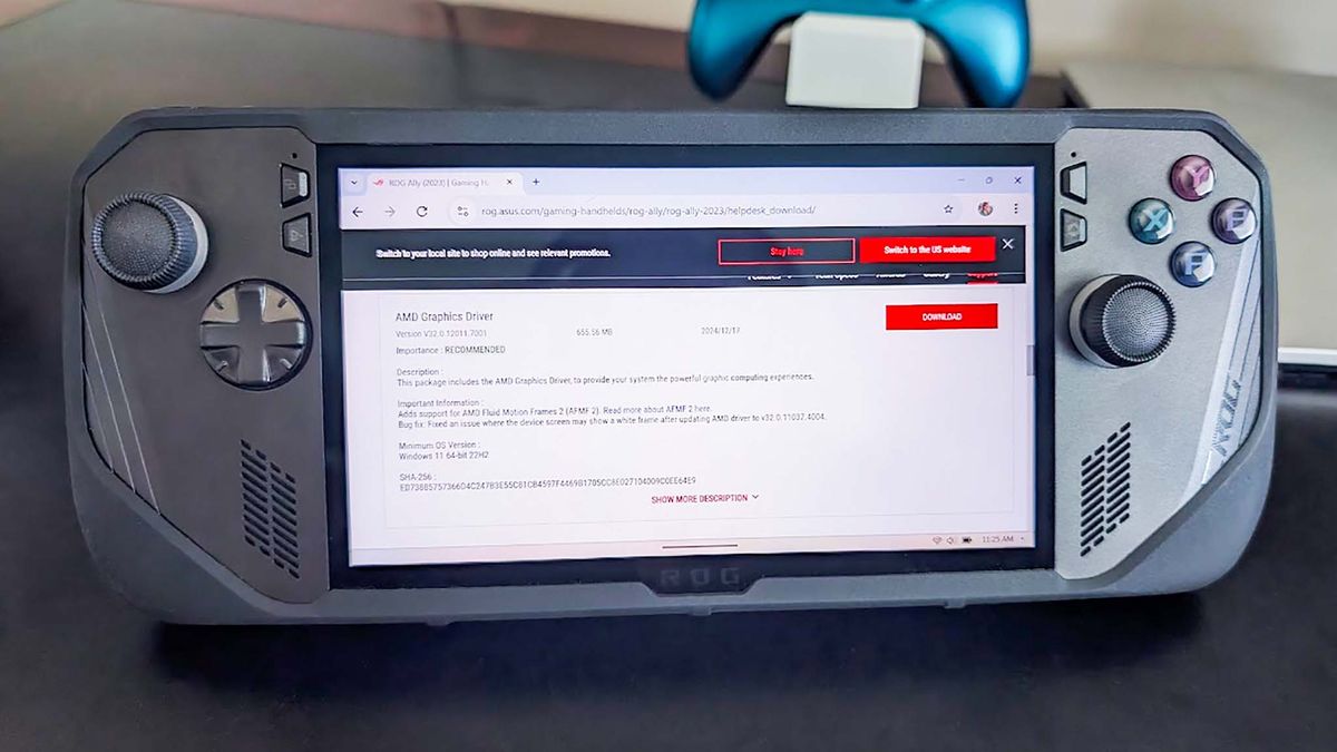 AFMF 2 is now available for ROG Ally and improves games with its frame ...