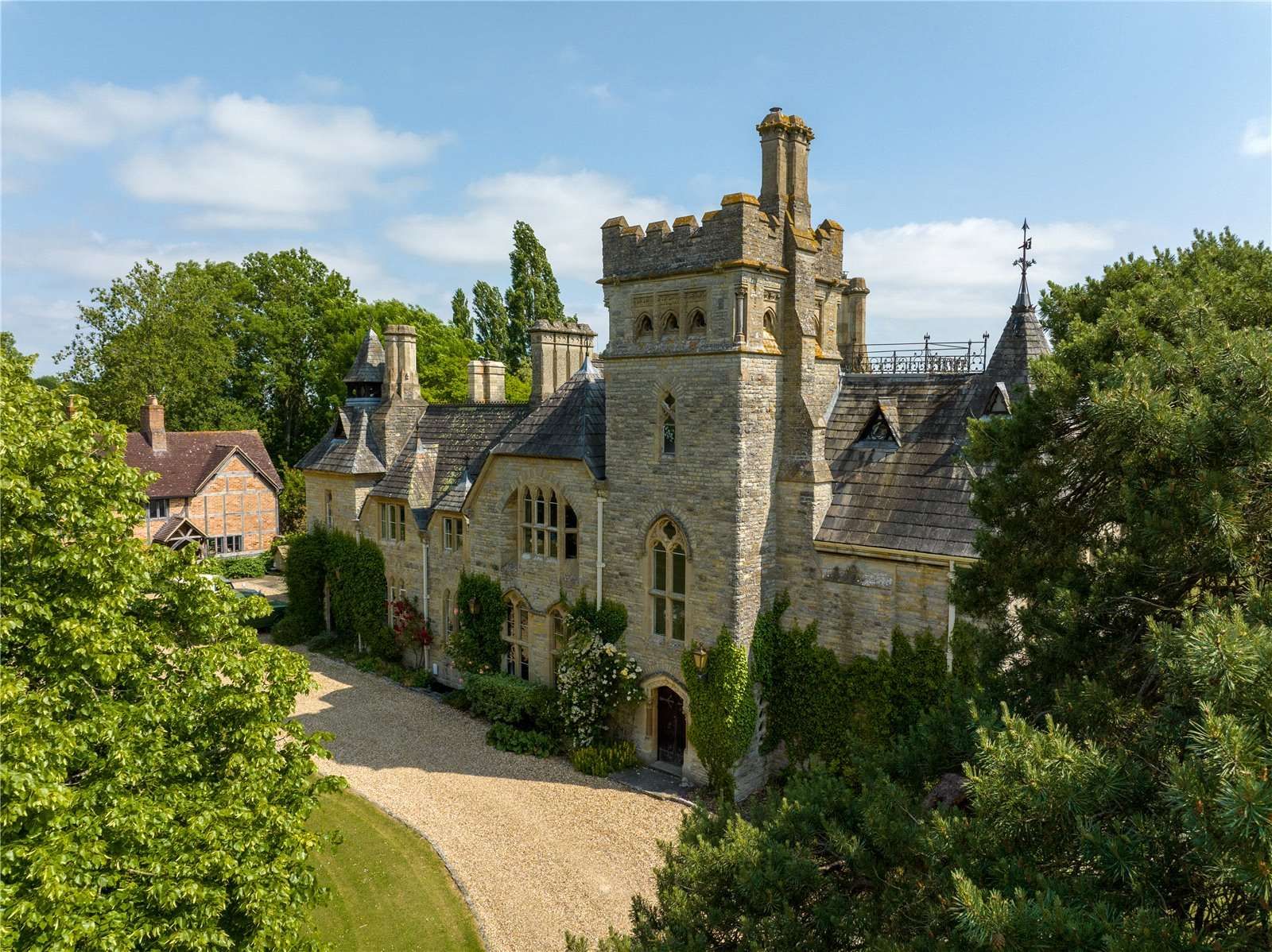 A moated hall for sale that dates to 1249 — and was the site of a ...