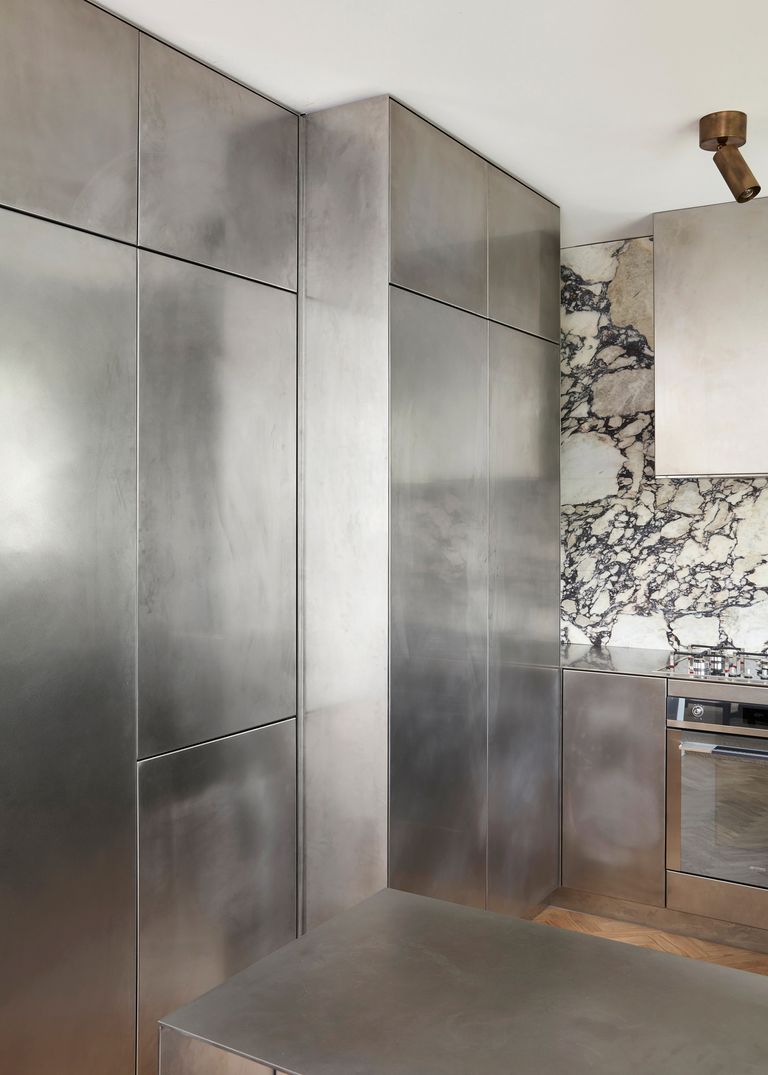 Stainless steel kitchens are the new luxe trend to try | Livingetc