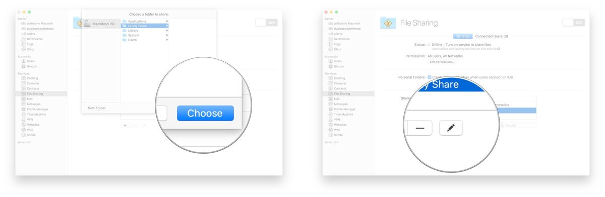 How to set up file sharing on macOS Server! | iMore