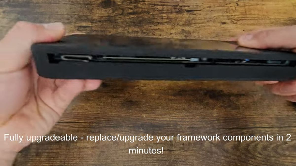 Modder Turns Framework Laptop PCB Into a Handheld Gaming PC | Tom's ...