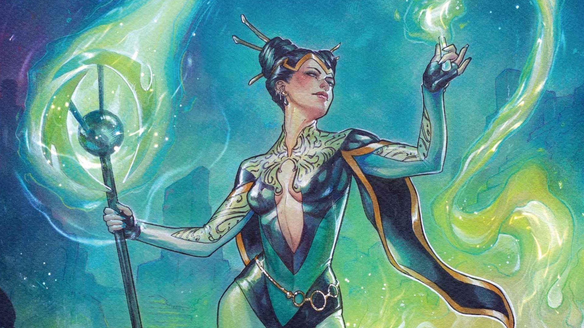 Meet Hexfinder, Wanda Maximoff's new archenemy, in Scarlet Witch #7 ...