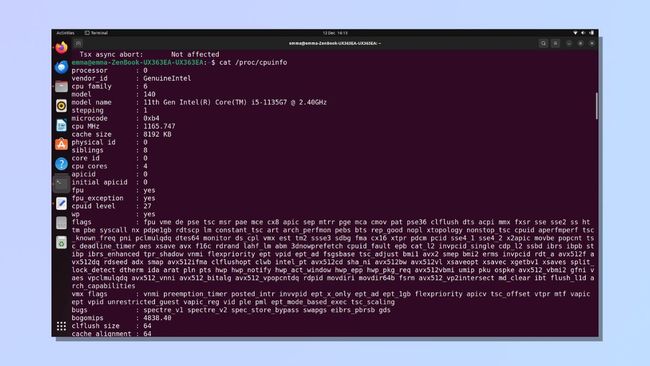 How to find CPU information in Linux | Tom's Guide