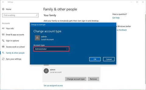 How to create a Windows 10 account with a custom name using your ...