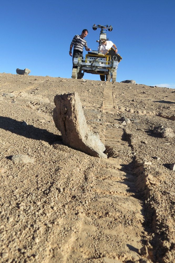 Photos: Europe's Mars Rover Prototype Takes a Test Drive | Space