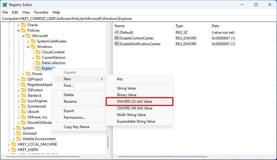 How to disable Quick Settings and Notifications flyouts on Windows 11 ...