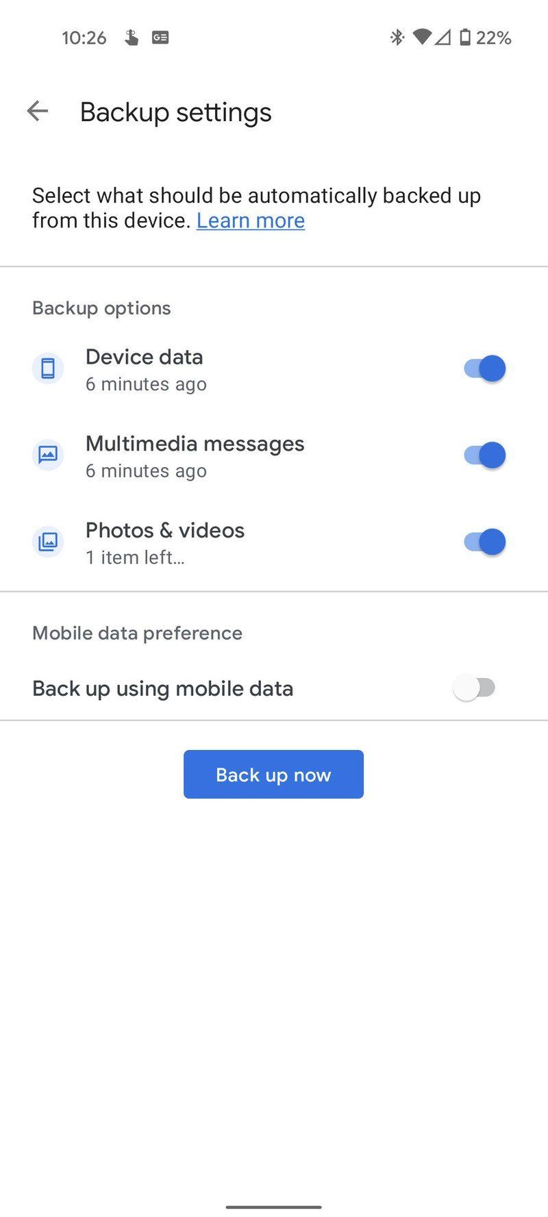 How to back up your Android phone and data with Google One | Android ...