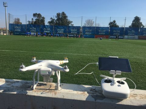 How football clubs are using drones to coach future stars | FourFourTwo