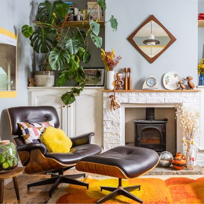 Pattern and colour have given this home a fun retro look | Ideal Home