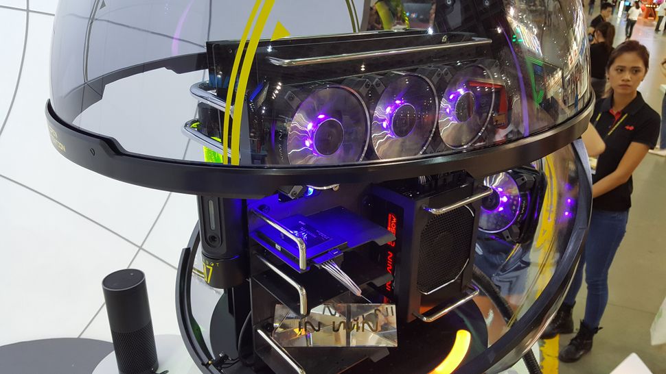 Check out the Winbot, Computex's selfie-taking smart PC case | PC Gamer