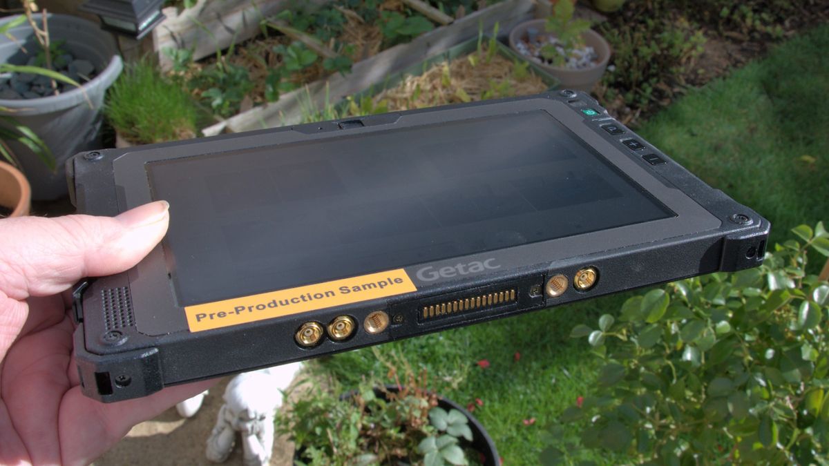 Hands on: Getac ZX80 Rugged Android Tablet | TechRadar