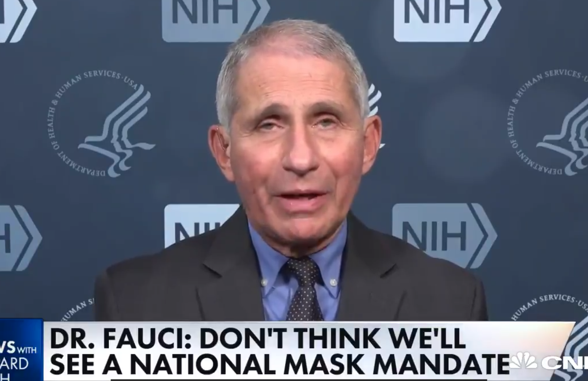 Fauci calls for a national mask mandate | The Week