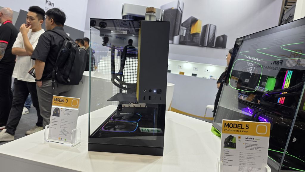 Geometric Future highlights new PC cases, AIOs, and PSUs at Computex ...