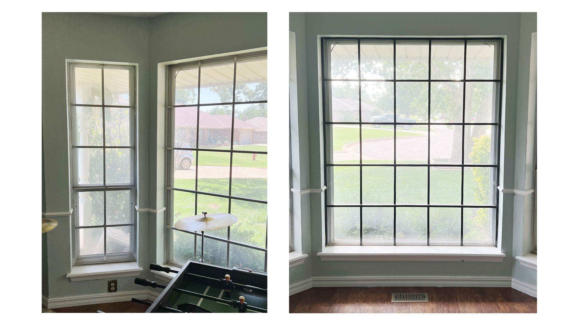 How to DIY Crittall-style windows using electrical tape | Real Homes