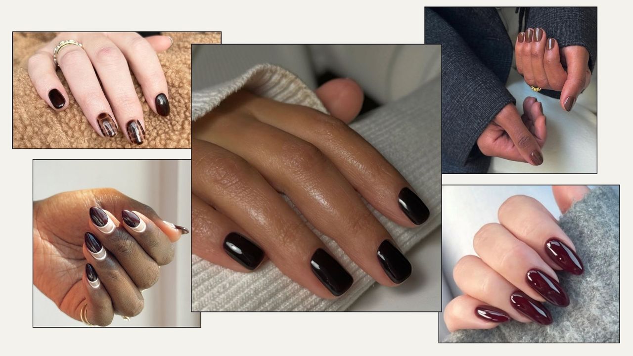 21 Dark Nail Ideas That Are Perfect for Winter | Who What Wear