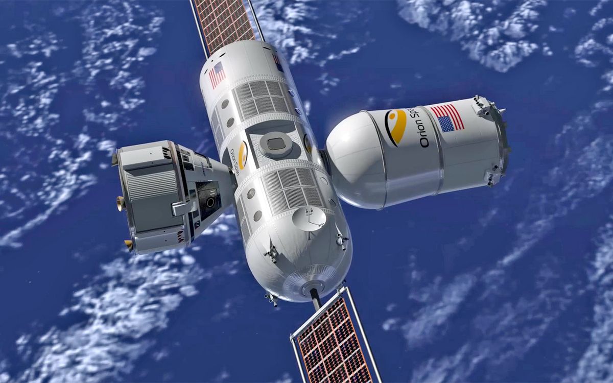 A Space Hotel in Images: Orion Span's Luxury Aurora Station | Space