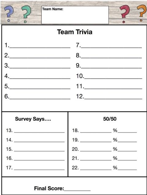 Need a Team-Building Icebreaker? Try Team Trivia! | Tech & Learning