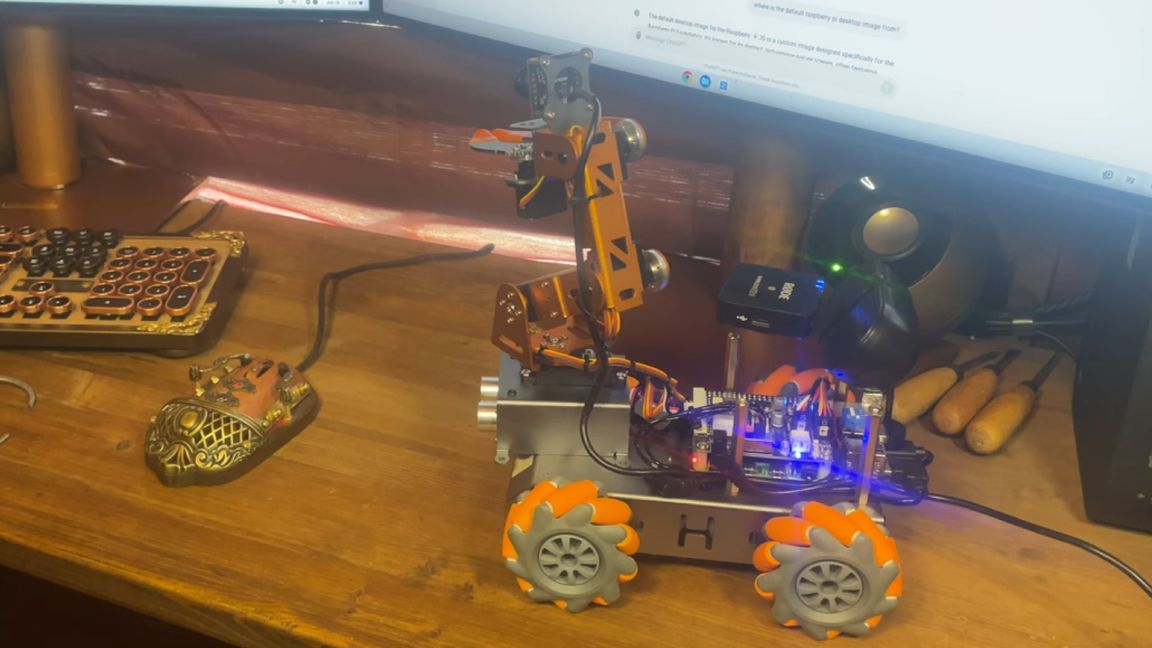This Raspberry Pi rover bot is named Floyd and is super sassy, thanks ...