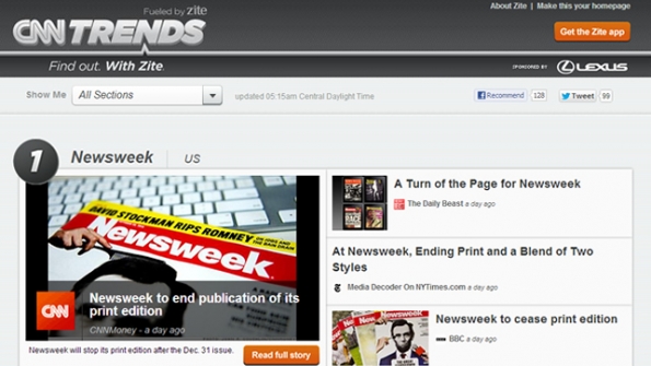 New CNN Trends dashboard transforms news discovery | TV Tech