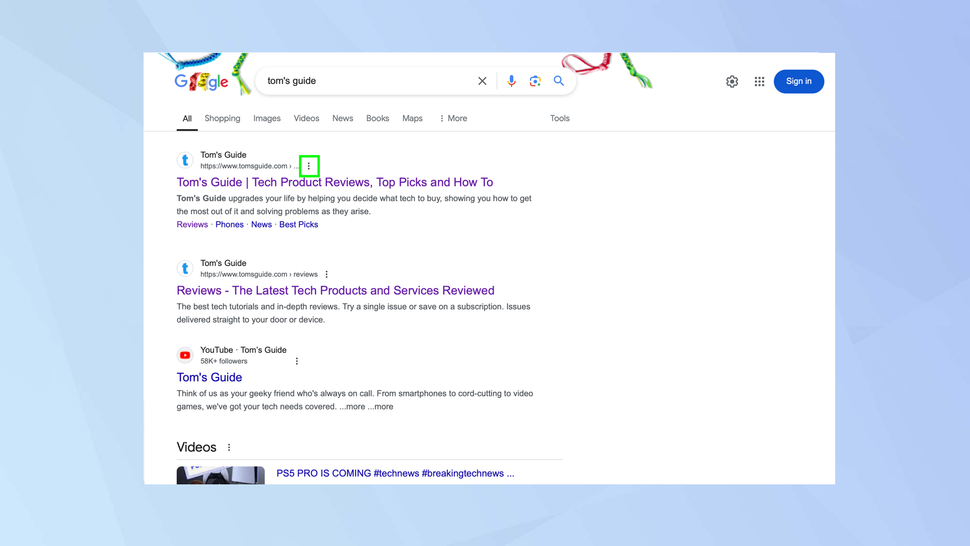 How to access archived web pages in Google | Tom's Guide