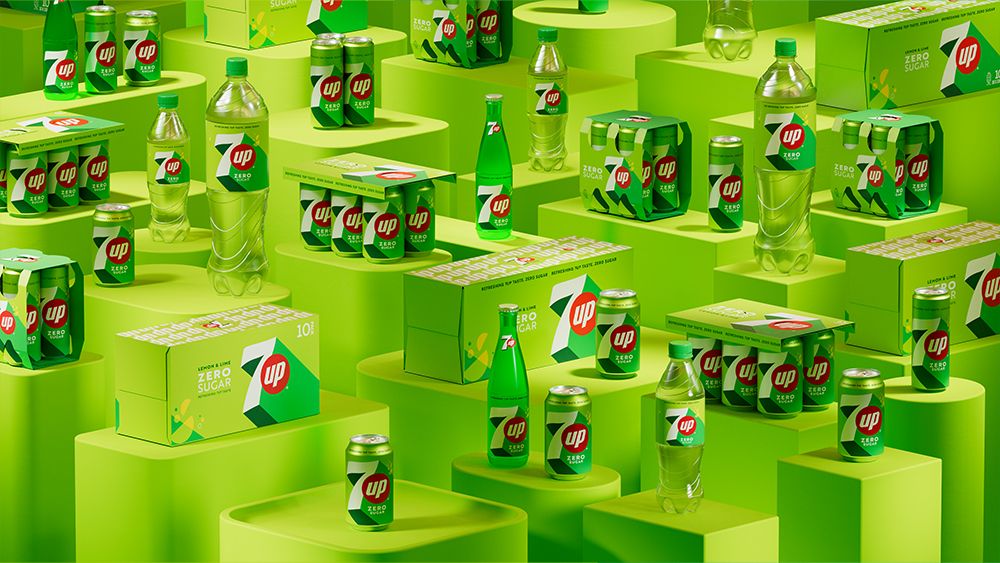 Pepsi's 7UP rebrand is rather gorgeous | Creative Bloq