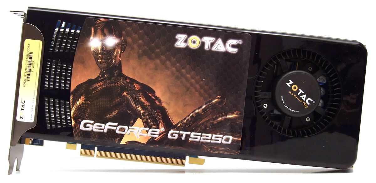Zotac GTS250 1 GB (GeForce GTS 250 1,024 MB) - Mainstream Graphics Card ...