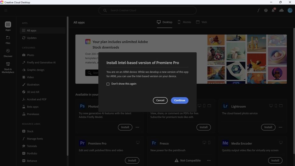 Another Adobe Creative Cloud app is ready for Windows on Arm | Windows ...