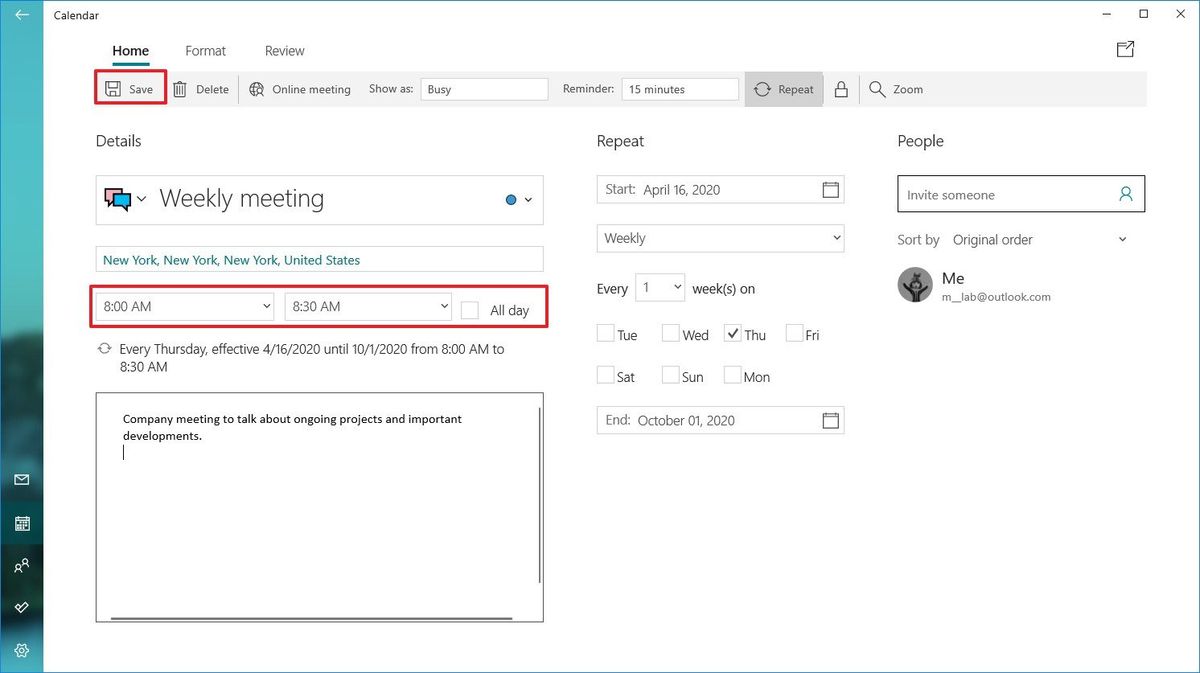 How to use the Windows 10 Calendar app | Windows Central