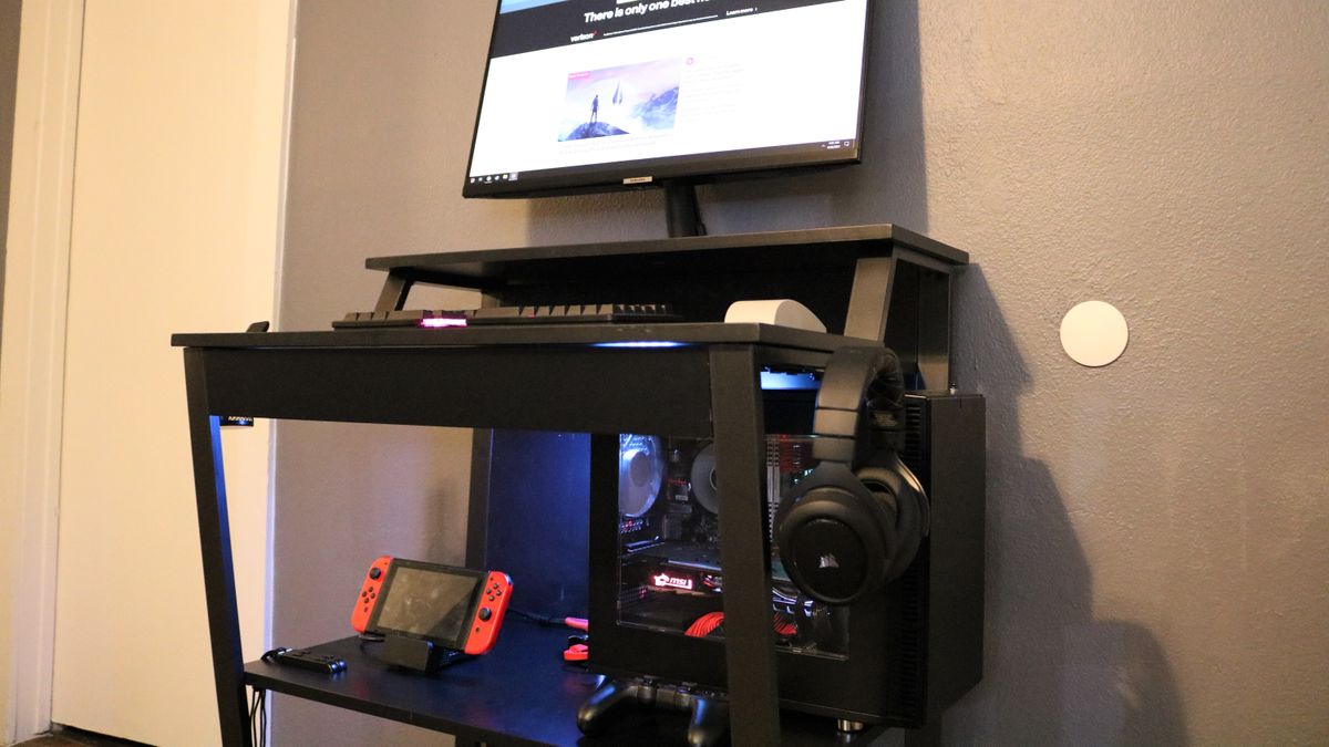 NTENSE Genesis Gaming Desk review | TechRadar