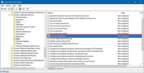 How to make Windows Defender Antivirus scan external drives for malware ...