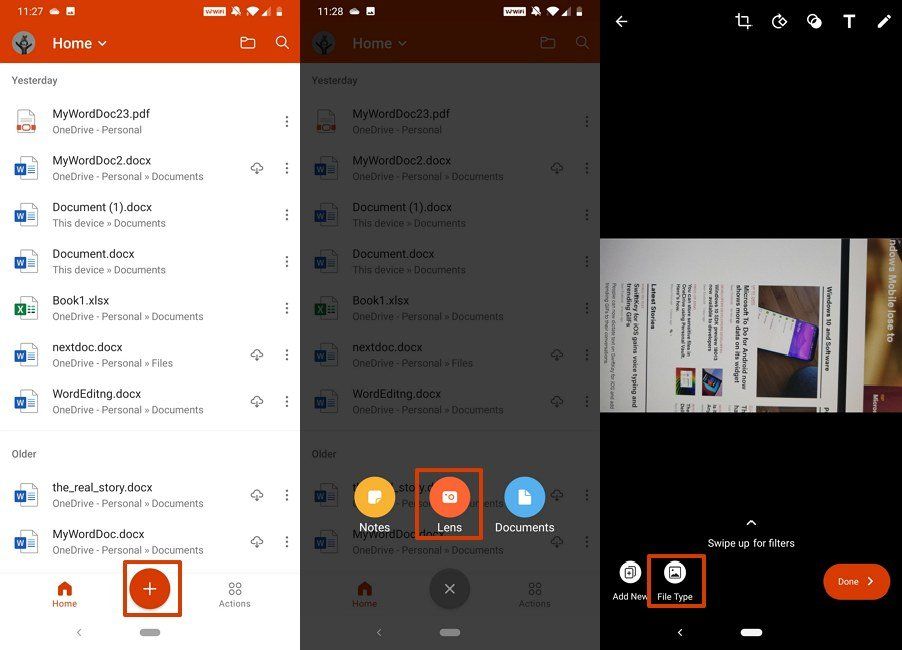 How to get started with the new Office app (preview) on Android ...