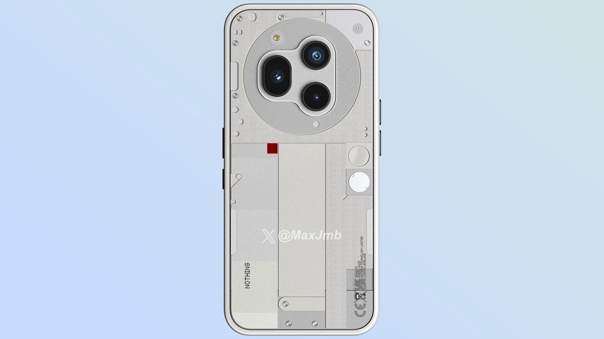 Nothing Phone 3 image leak shows us the back of the phone — and the Glyph Interface is missing ...