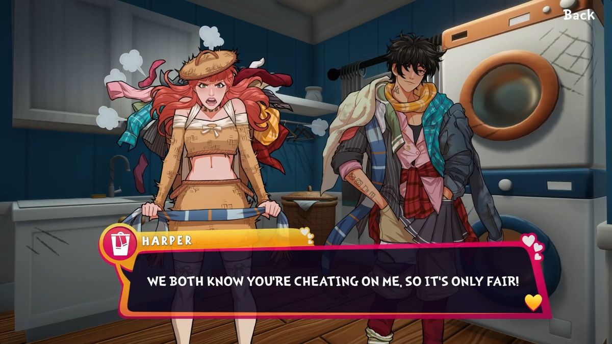 Date Everything, a dating sim where you can romance household ...