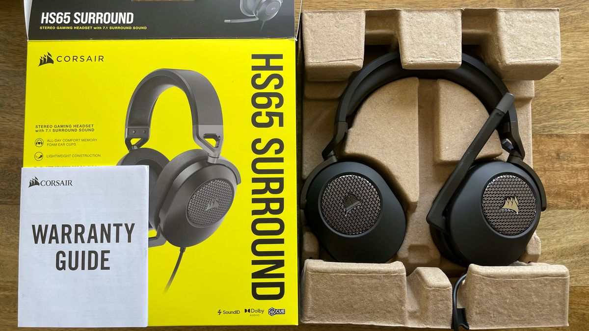 Corsair HS65 Surround review: "A great value proposition" | GamesRadar+