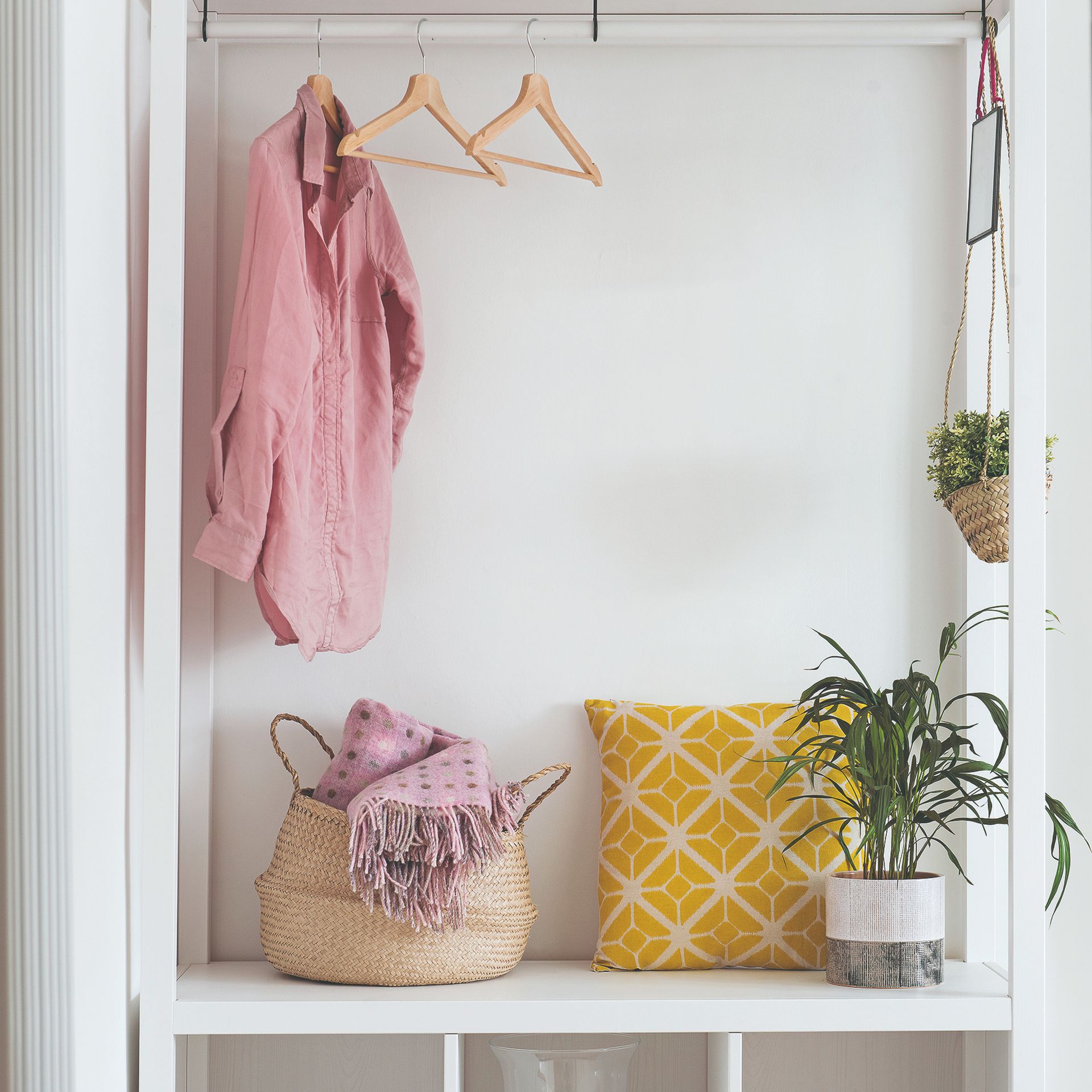 Small walk-in wardrobe ideas to create your dream dressing room | Ideal ...