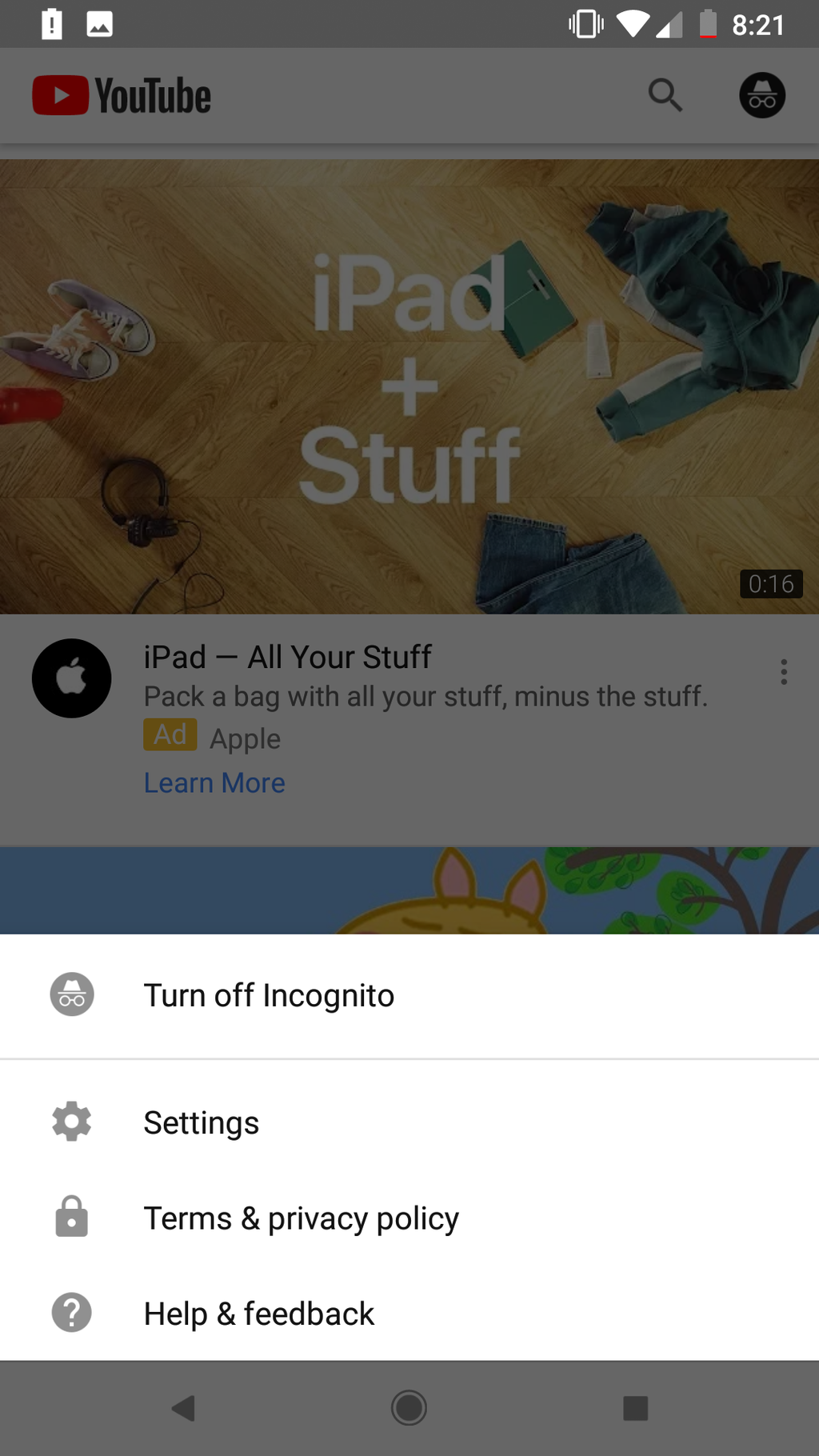 YouTube’s Incognito Mode Is Here: How to Use It | Tom's Guide