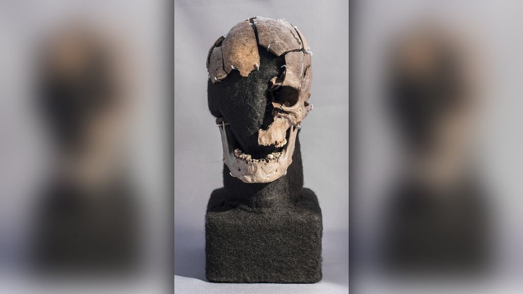 Skull of Neolithic 'bog body' from Denmark was smashed by 8 heavy blows ...