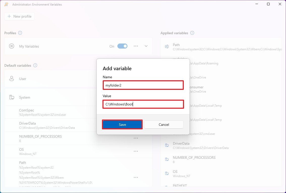 How to use PowerToys to manage environment variables on Windows 11 ...