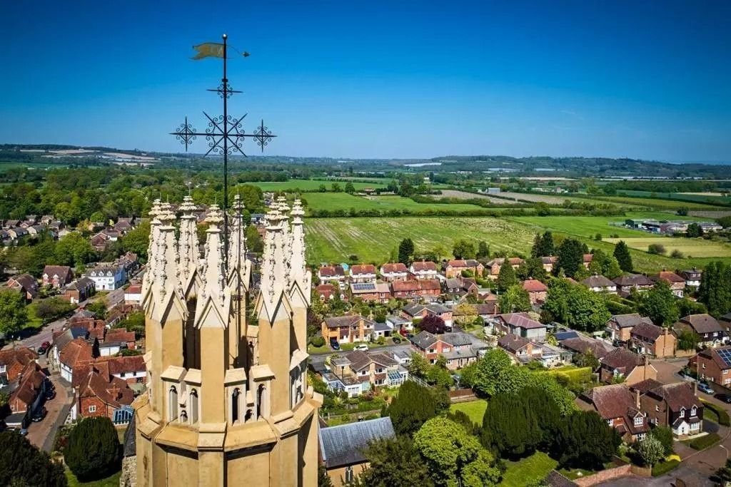 A spectacular tower for sale that's a blend of Victorian folly ...