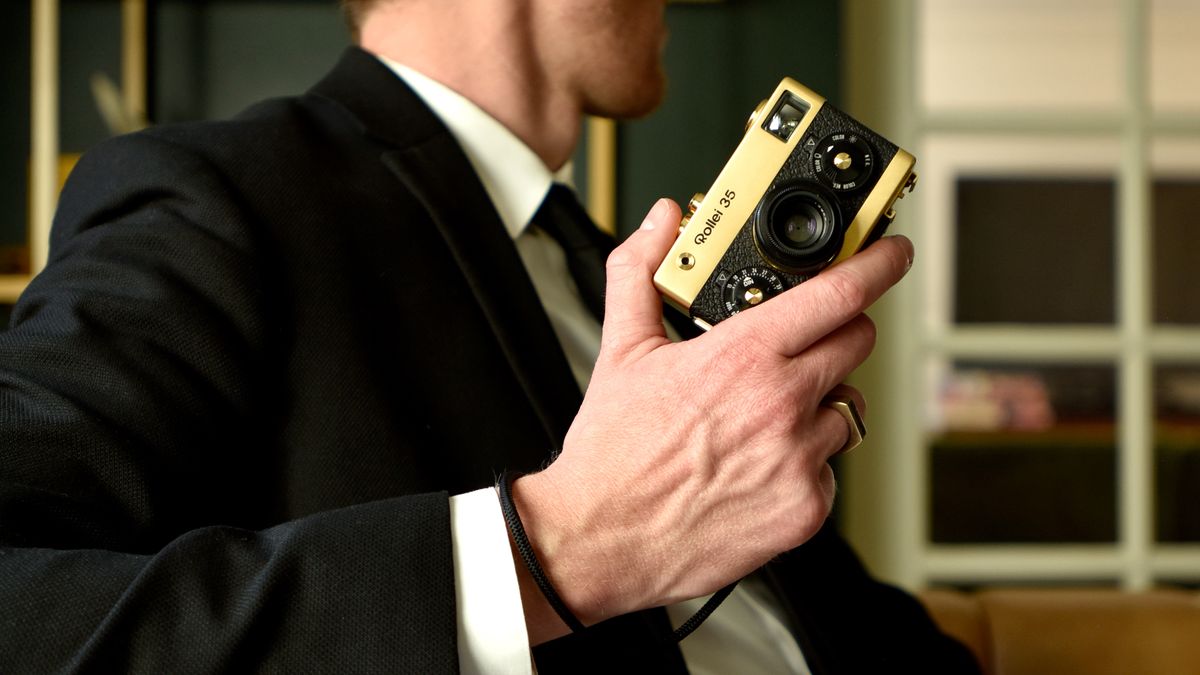 Want a 24K gold camera? This gorgeous gold-plated Rollei 35 adds even ...