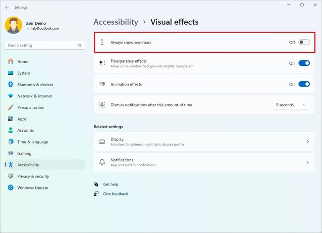 2 Ways to always show scrollbars on Windows 11 | Windows Central