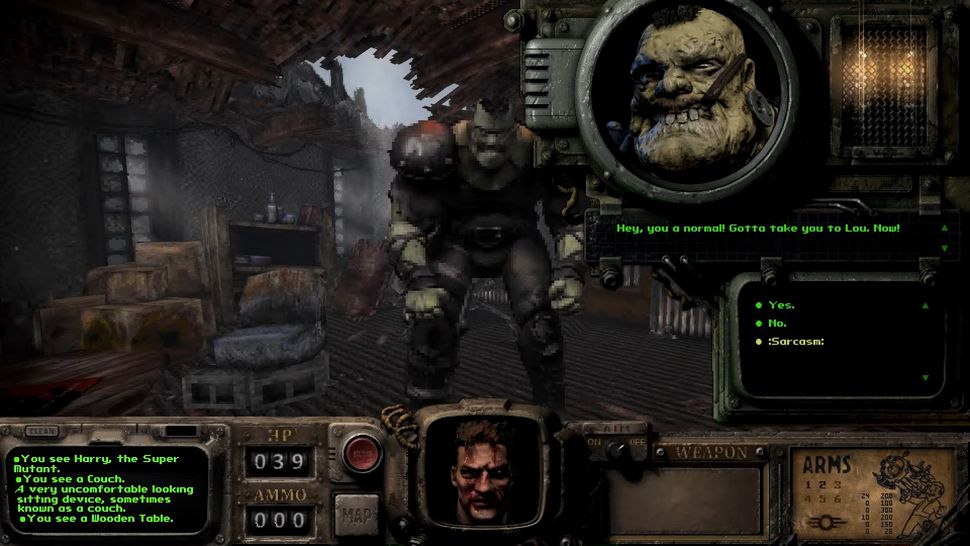 A jaw-dropping mod to remake part of Fallout 1 in Doom has resurfaced ...