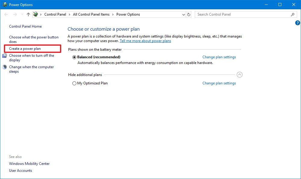 How to manage custom power plans on Windows 10 | Windows Central