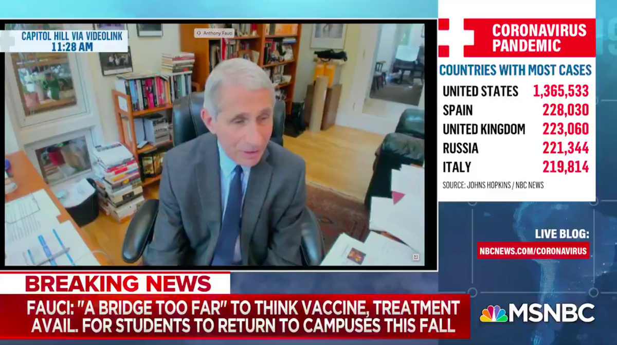 Dr. Fauci warns against triggering 'an outbreak that you may not be ...