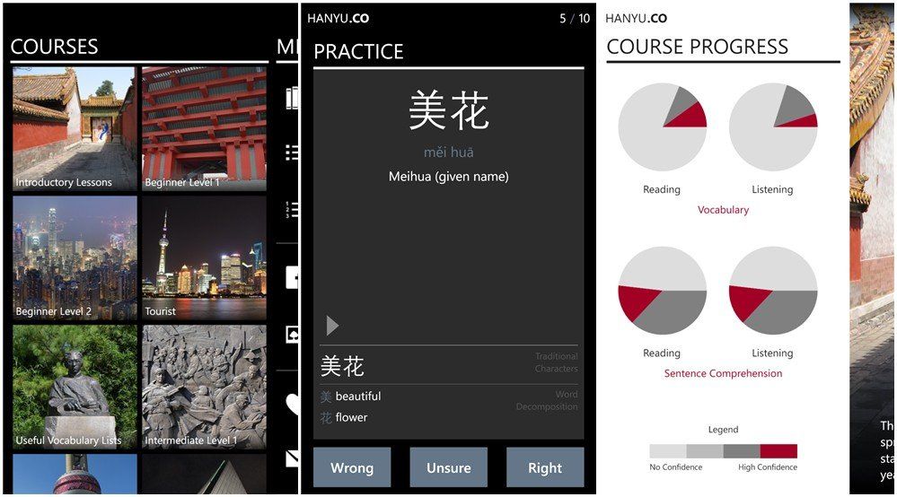 Learn Chinese easily with the HANYU.CO for Windows Phone and Windows ...