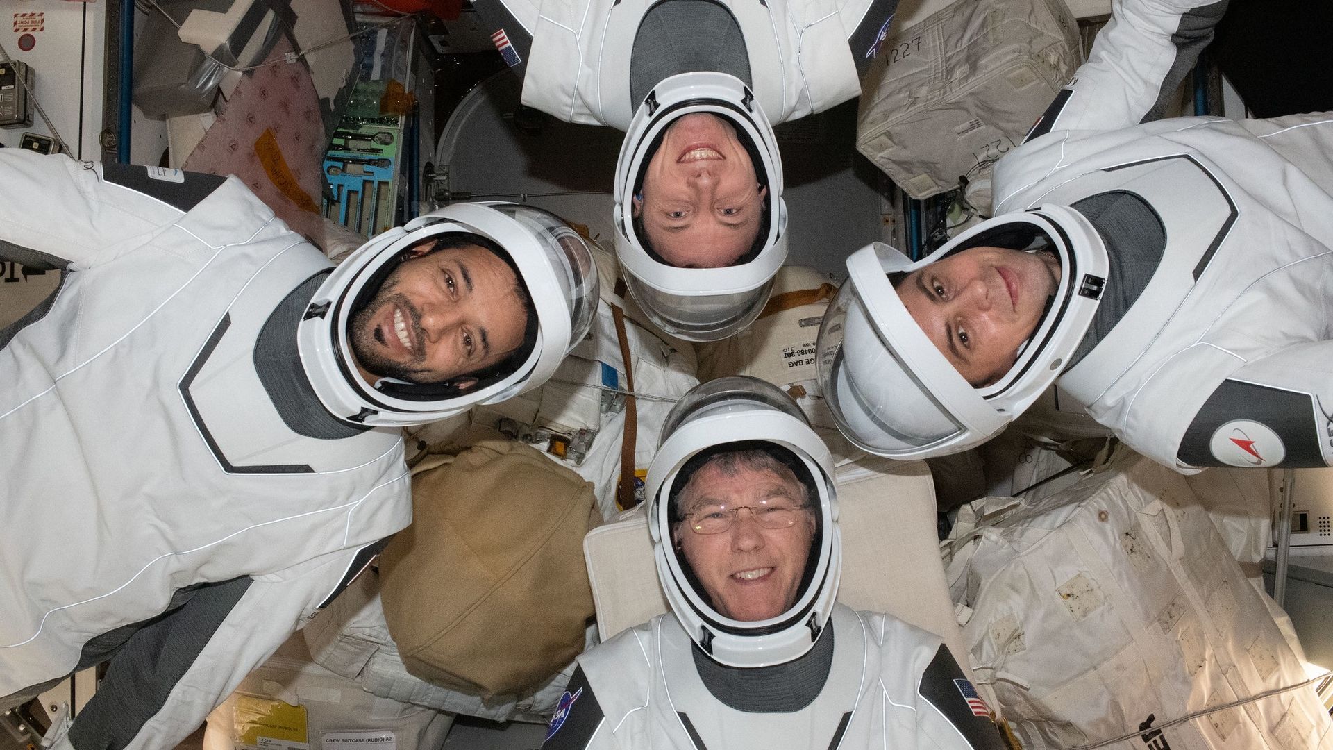 SpaceX Crew-6 astronauts say goodbye from ISS before return to Earth ...