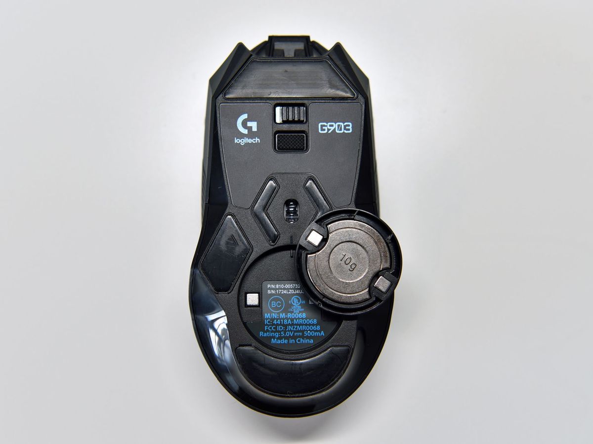 Logitech G903 review: A serious optical gaming mouse with inductive ...